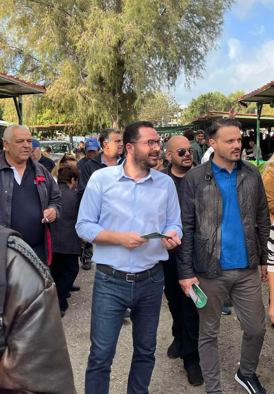 Επίσκεψη Ανδρέα Σπυρόπουλου, Γραμματέα ΚΠΕ ΠΑΣΟΚ-Κινήματος Αλλαγής ...