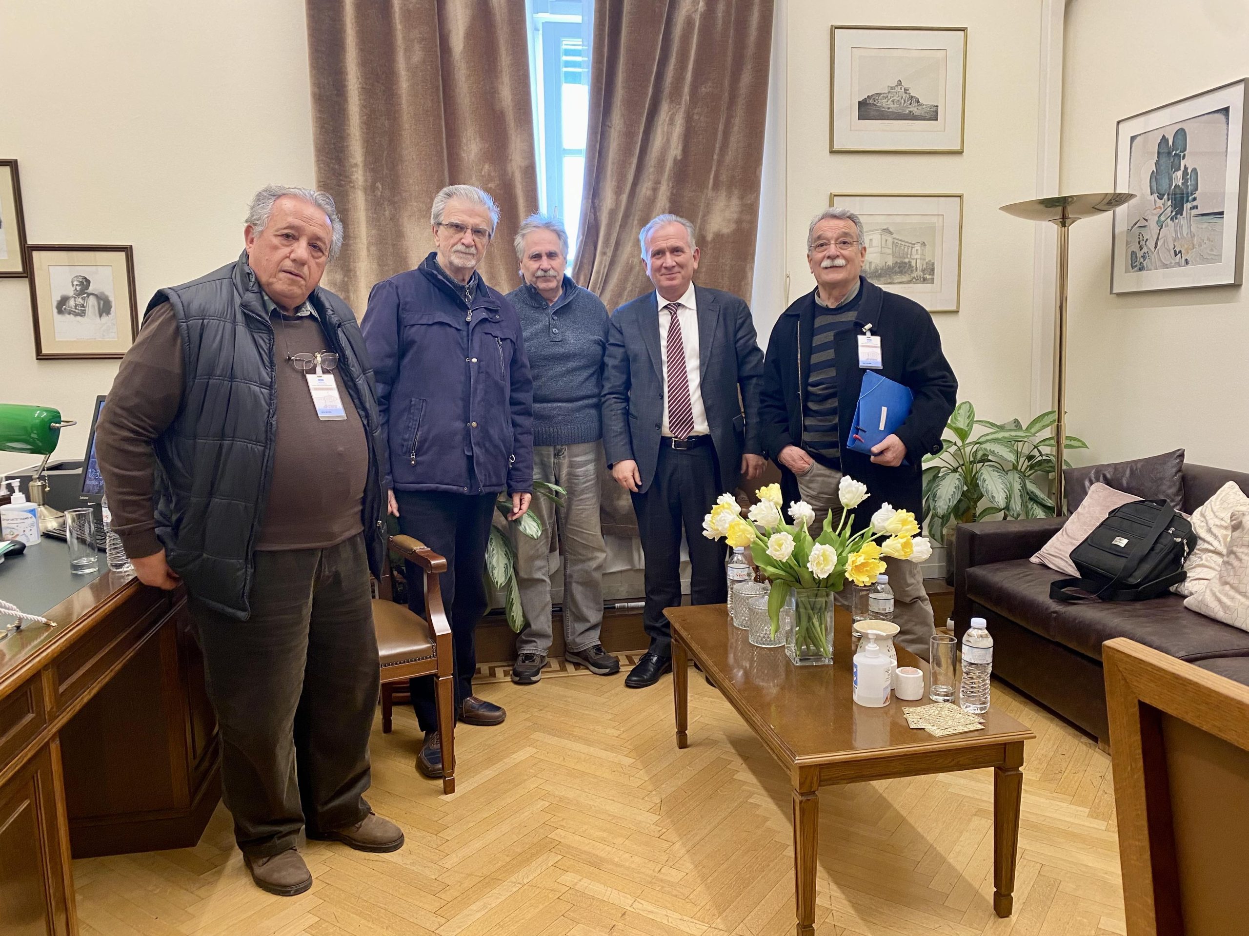 Κλιμάκιο του ΠΑΣΟΚ – Κινήματος Αλλαγής συναντήθηκε με το προεδρείο του ...