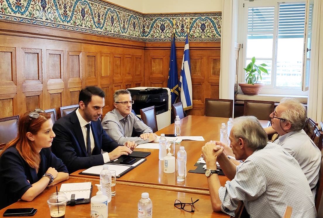 Συνάντηση Μ. Χριστοδουλάκη Υπευθύνου ΚΤΕ Περιβάλλοντος και Π ...
