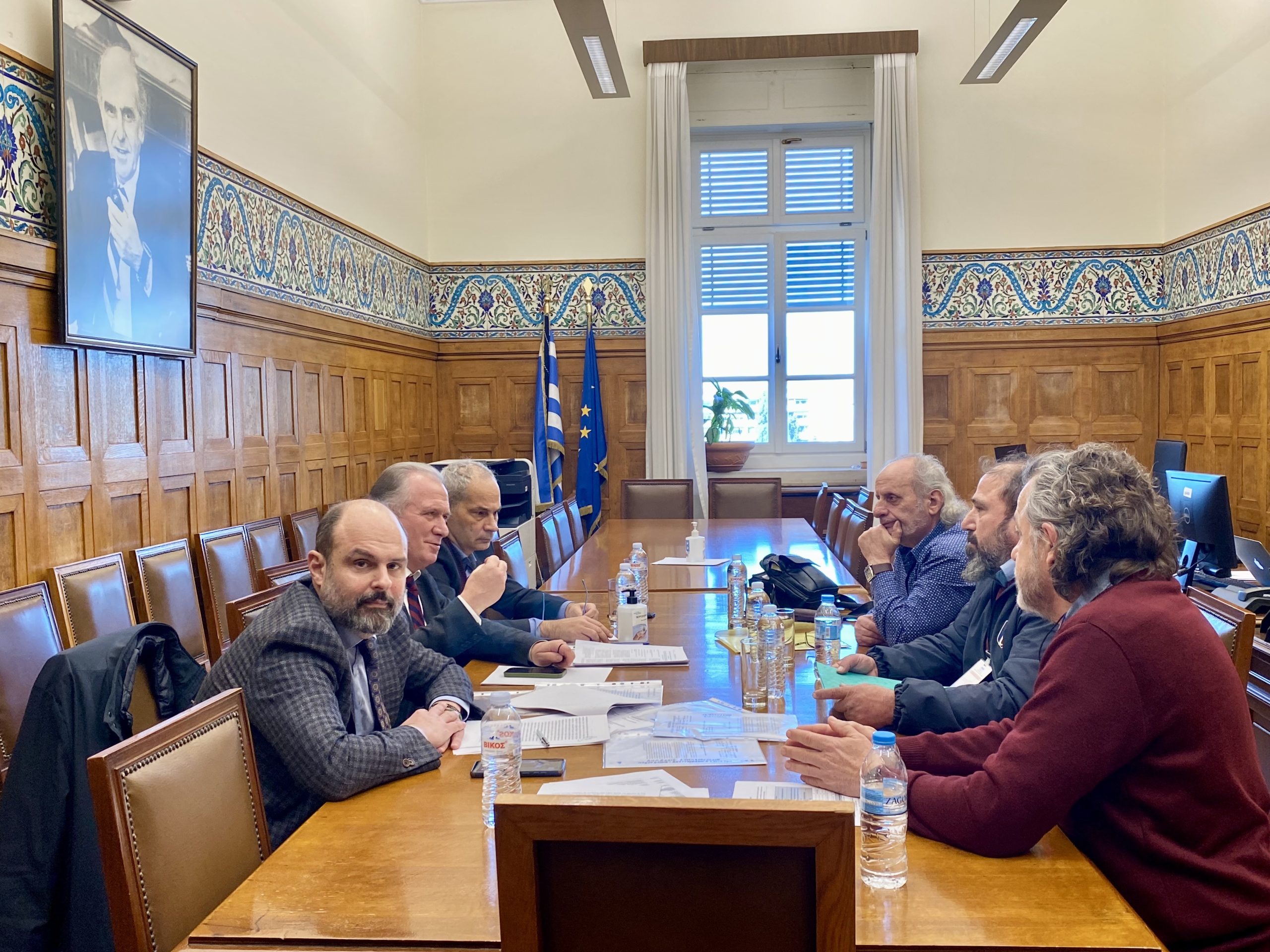 Συνάντηση με εκπροσώπους του Συνδικάτου Επαγγελματιών Οδηγών Φορτηγών ...